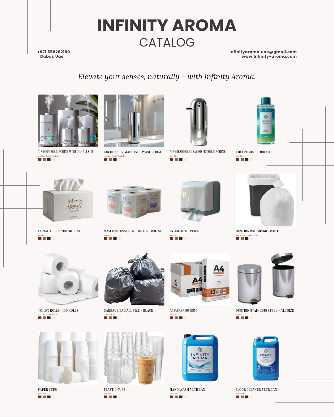 INFINITY AROMA – Transform Spaces with Timeless Scents